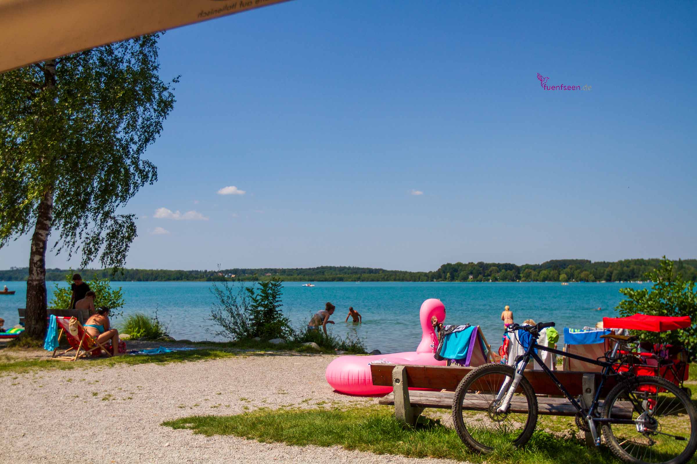 Badeplatz Erholungsgelände Wörthsee - fuenfseen.de Magazin Tourismus ...